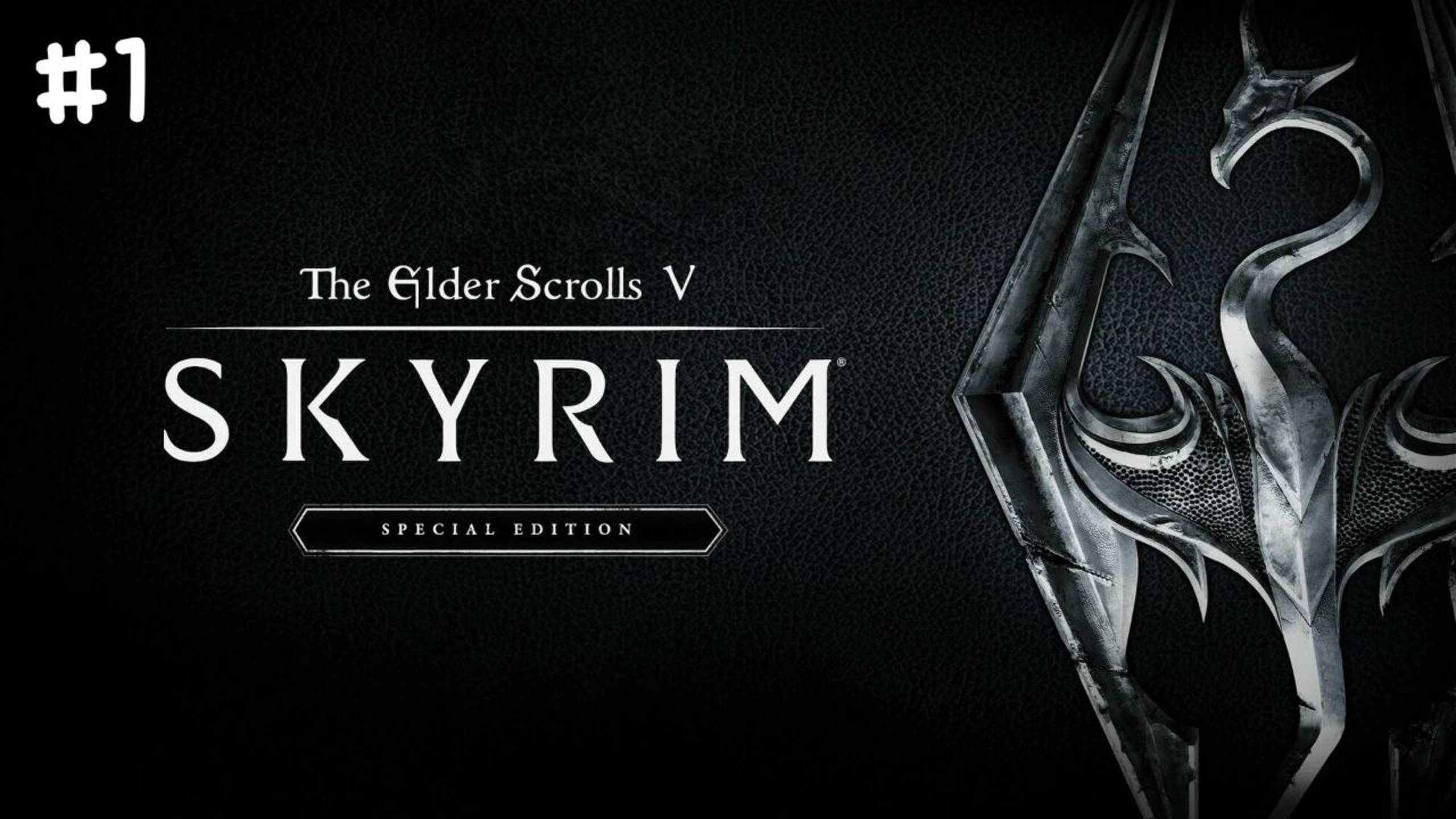 НАЧАЛО • МИССИЯ "НА СВОБОДУ" • The Elder Scrolls V SKYRIM Special Edition #1