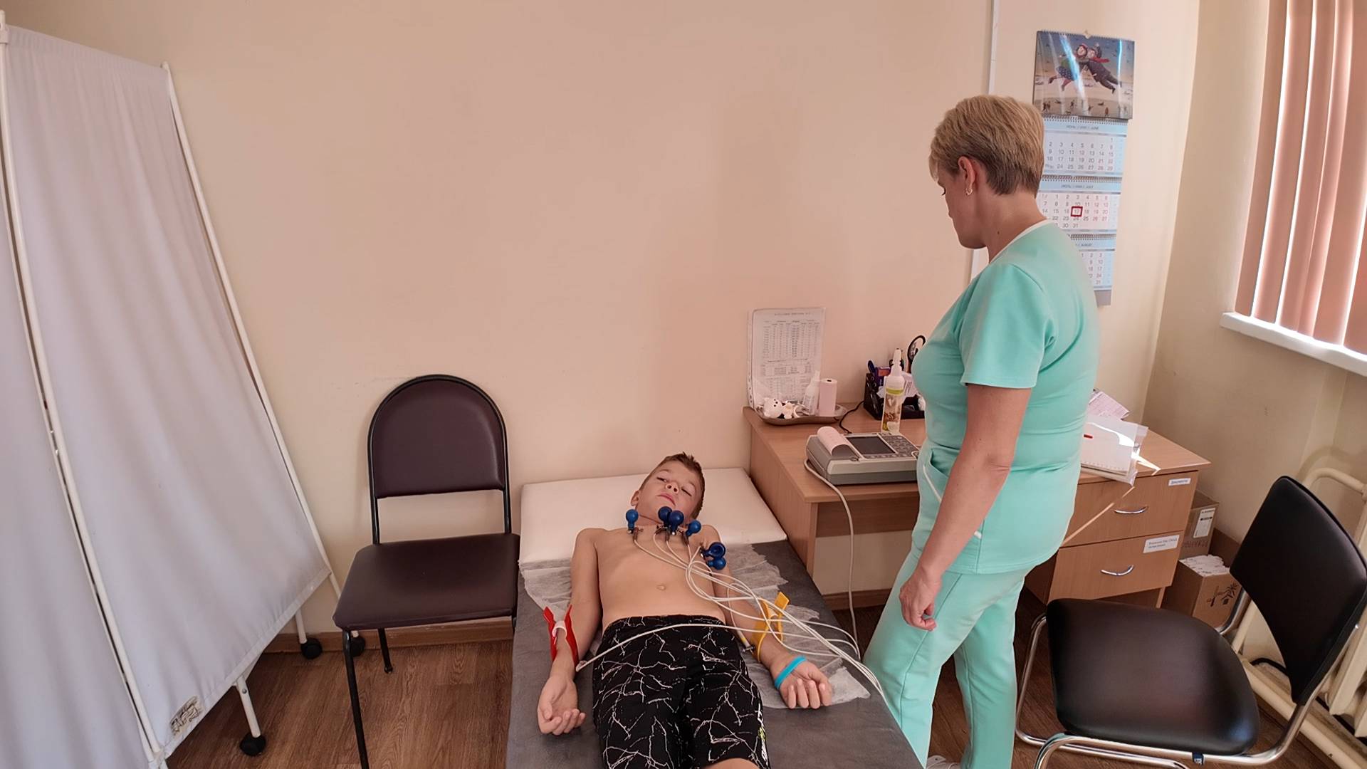 В детской больнице проходят профосмотры