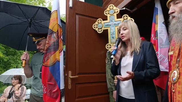 Слово А.С. Бурой после Крестного хода на престольный праздник п. Кавалерово