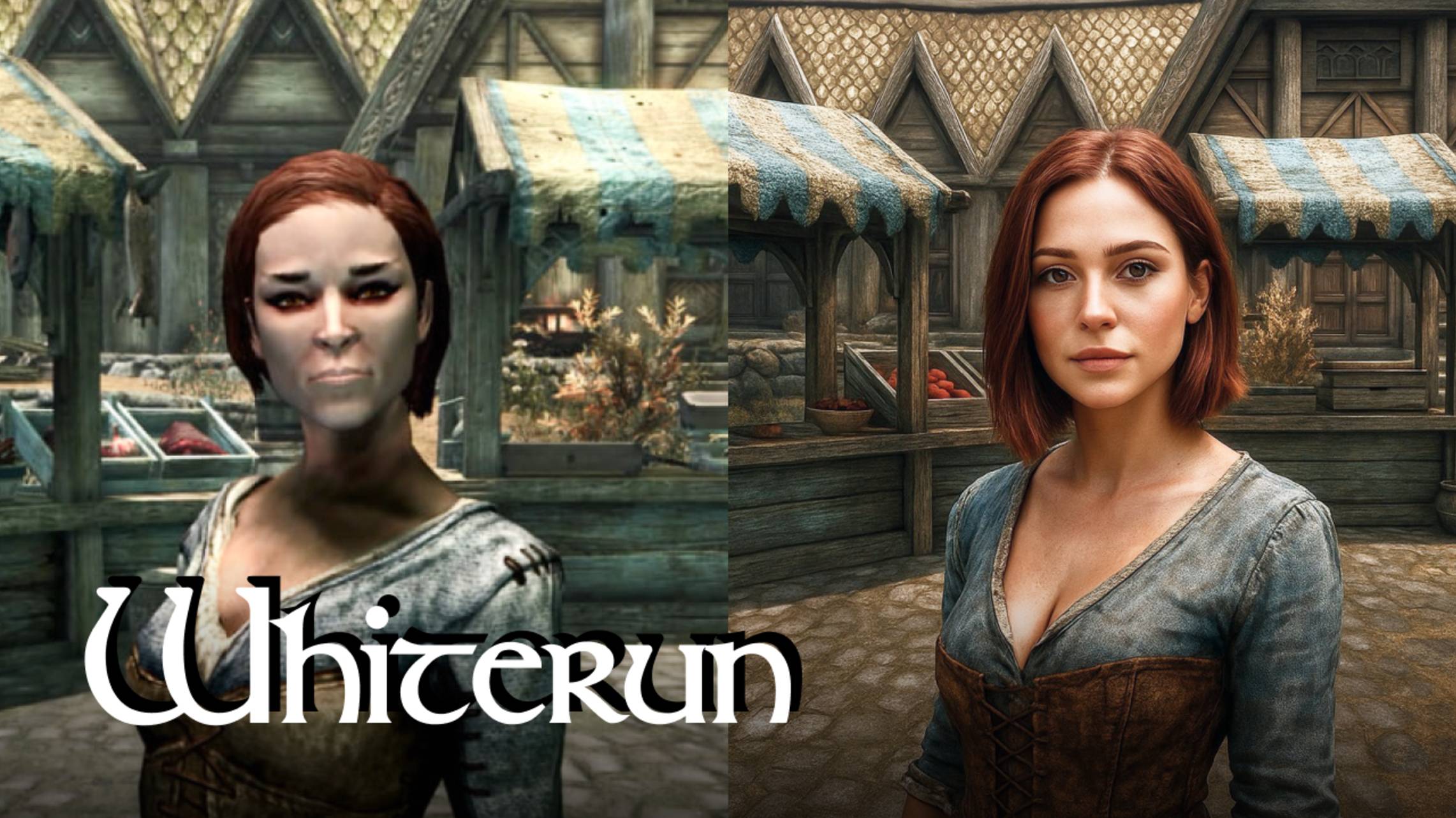 Вайтран из Скайрима в РЕАЛЬНОЙ ЖИЗНИ! Реализм через ИИ