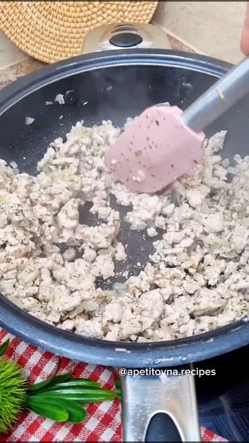 макароны в сковороде