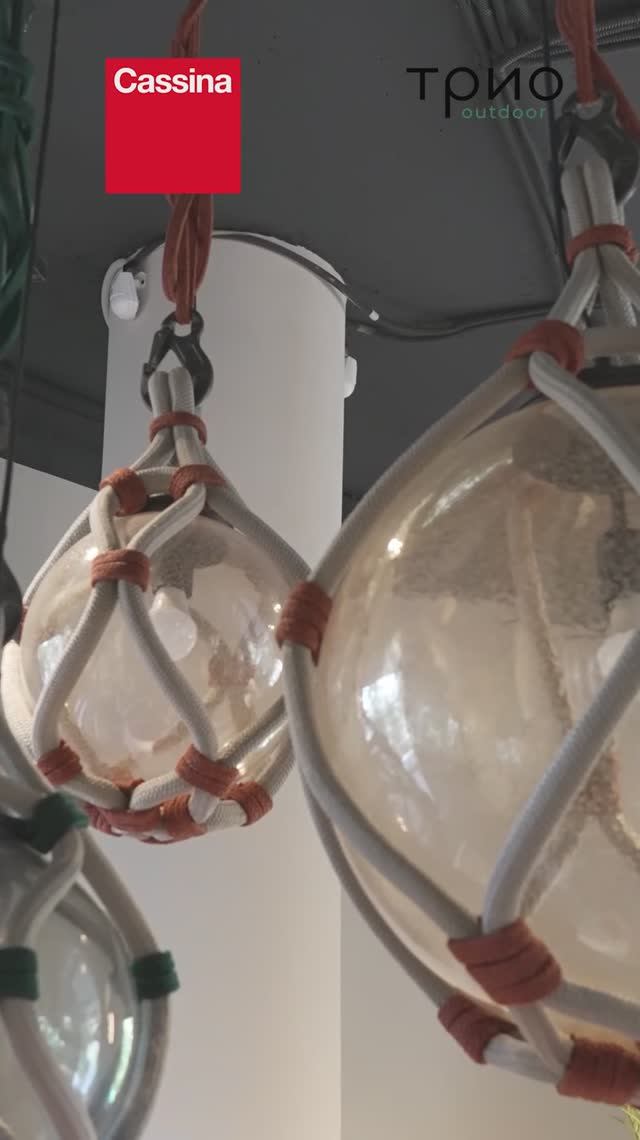 Подвесной светильник Bollicosa Nautilus Transparent от Cassina