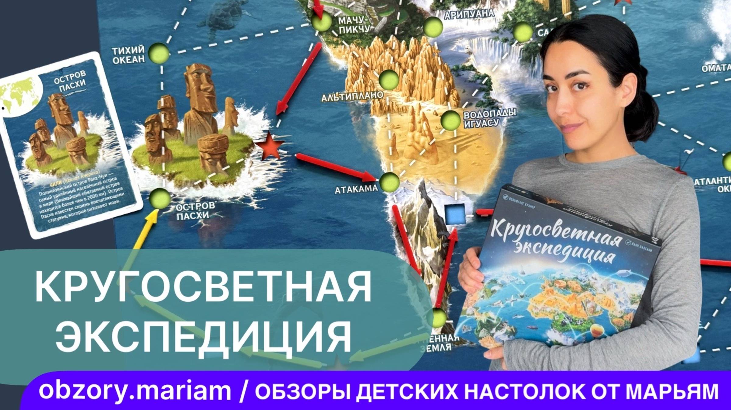 Как играть в "Кругосветную экспедицию" от издательства Эврикус