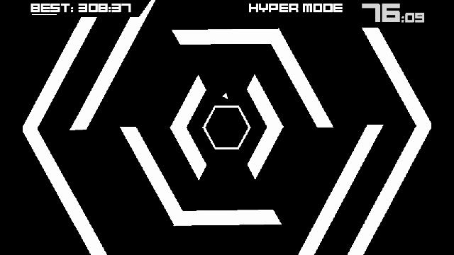 Black and White Mode Soundtrack in Super Hexagon (extended)