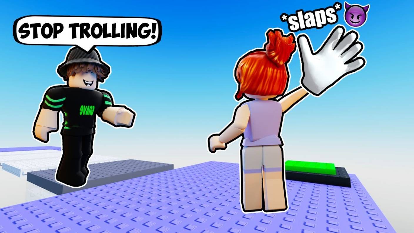 играю в тролль башню #rutube #roblox #slaptower