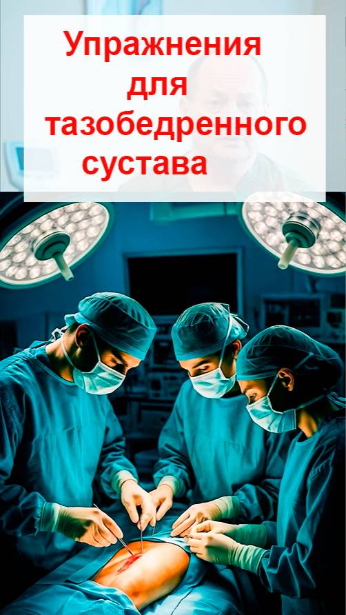 Как сохранить тазобедренный сустав без операции? Простые домашние упражнения .
