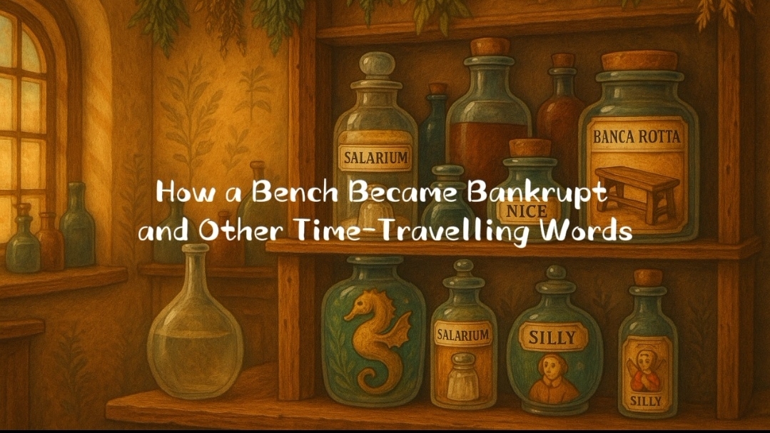 Как скамейка обанкротилась  и другие безумные слова со смыслом из прошлого! How a Bench Got Bankrupt