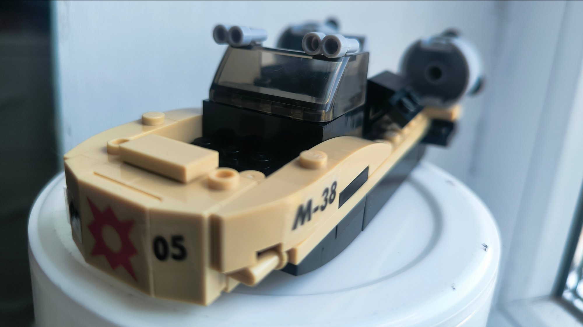 СБОРКА ЛЕГО / м38 (H) 
ФАШИСТСКИЙ КАТЕР