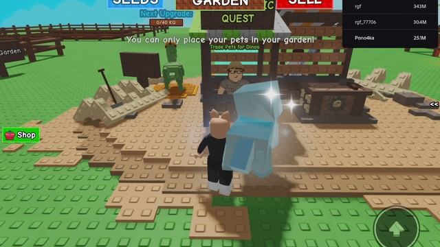 Мутация выдры! (Grow garden)