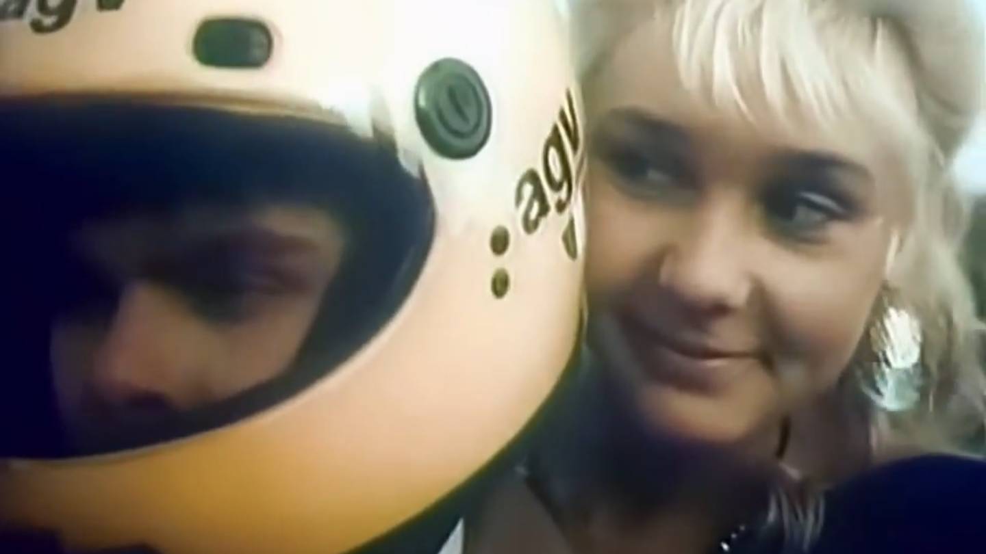 Константин Пахомов "На мотоцикле" (1991 г)