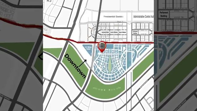 DINERO Tower, Location