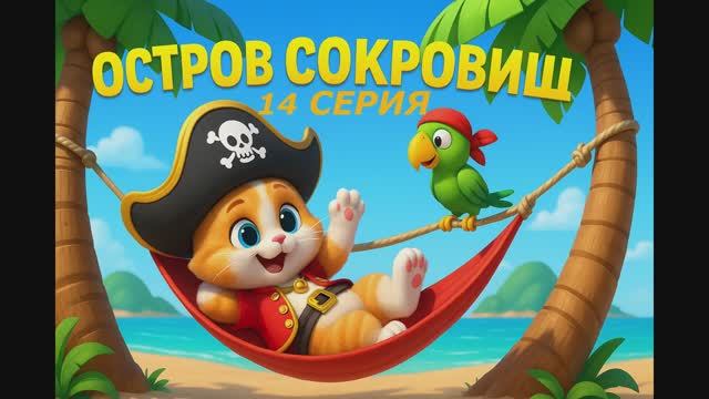 14 серия Остров Сокровищ 🏴☠️🗺️🐾