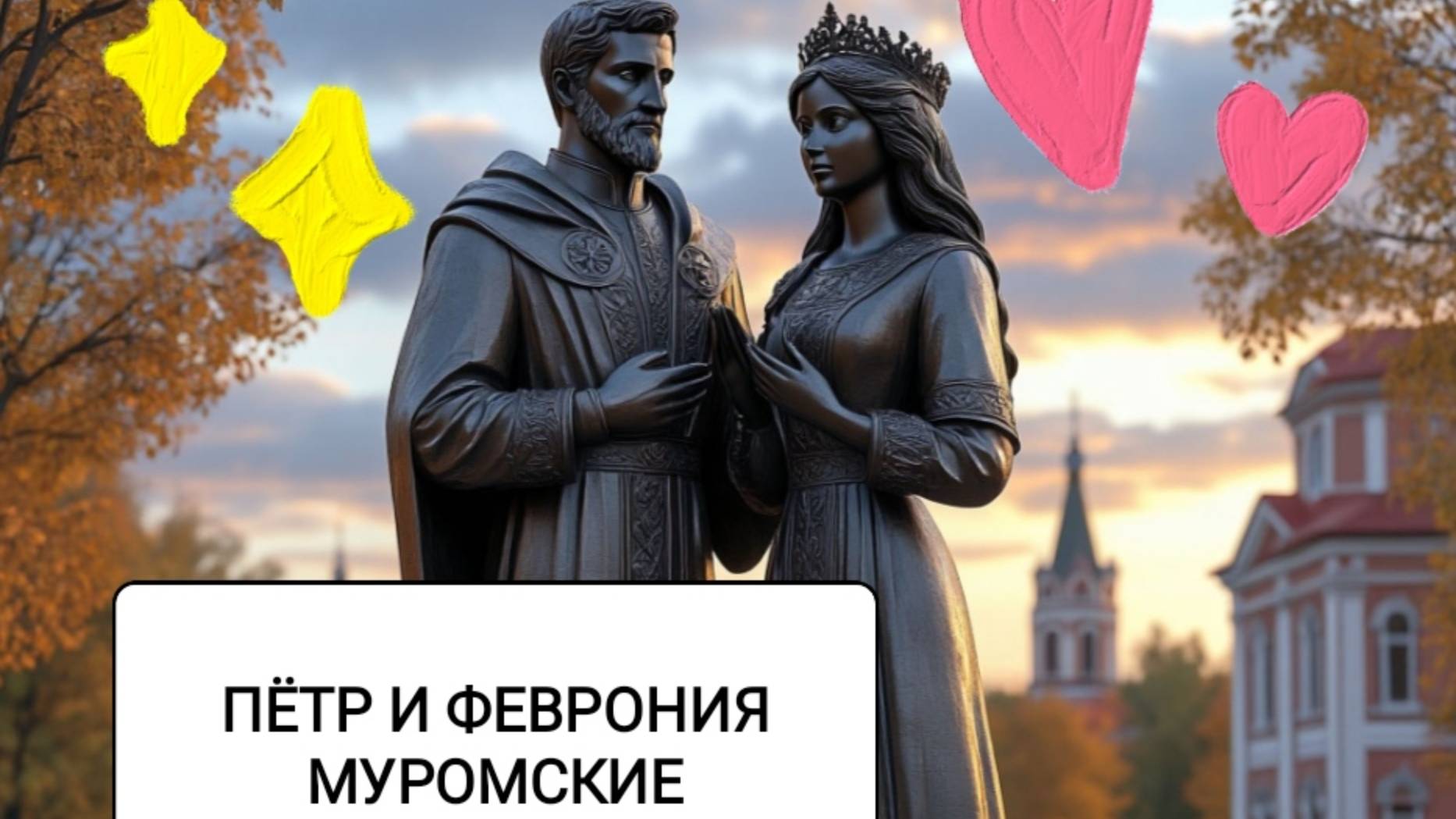 ПОЕЗДКА НА ВЯТКУ 2023.ЧАСТЬ 26. ПЕТР И ФЕВРОНИЯ МУРОМСКИЕ И ДЕРЕВО ЖЕЛАНИЙ)