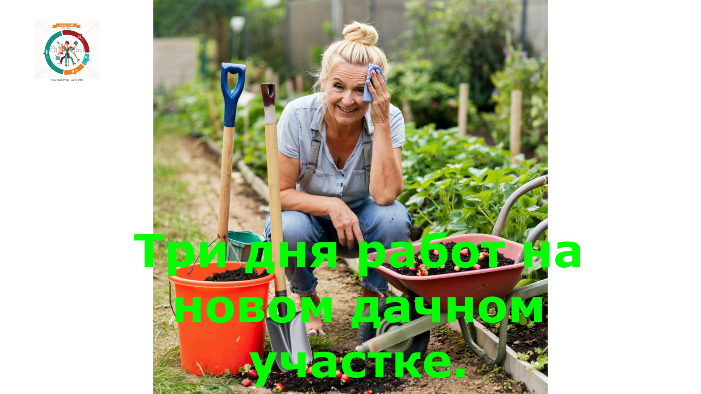 Три  моих трудовых дня на даче. Вып.№ 3.