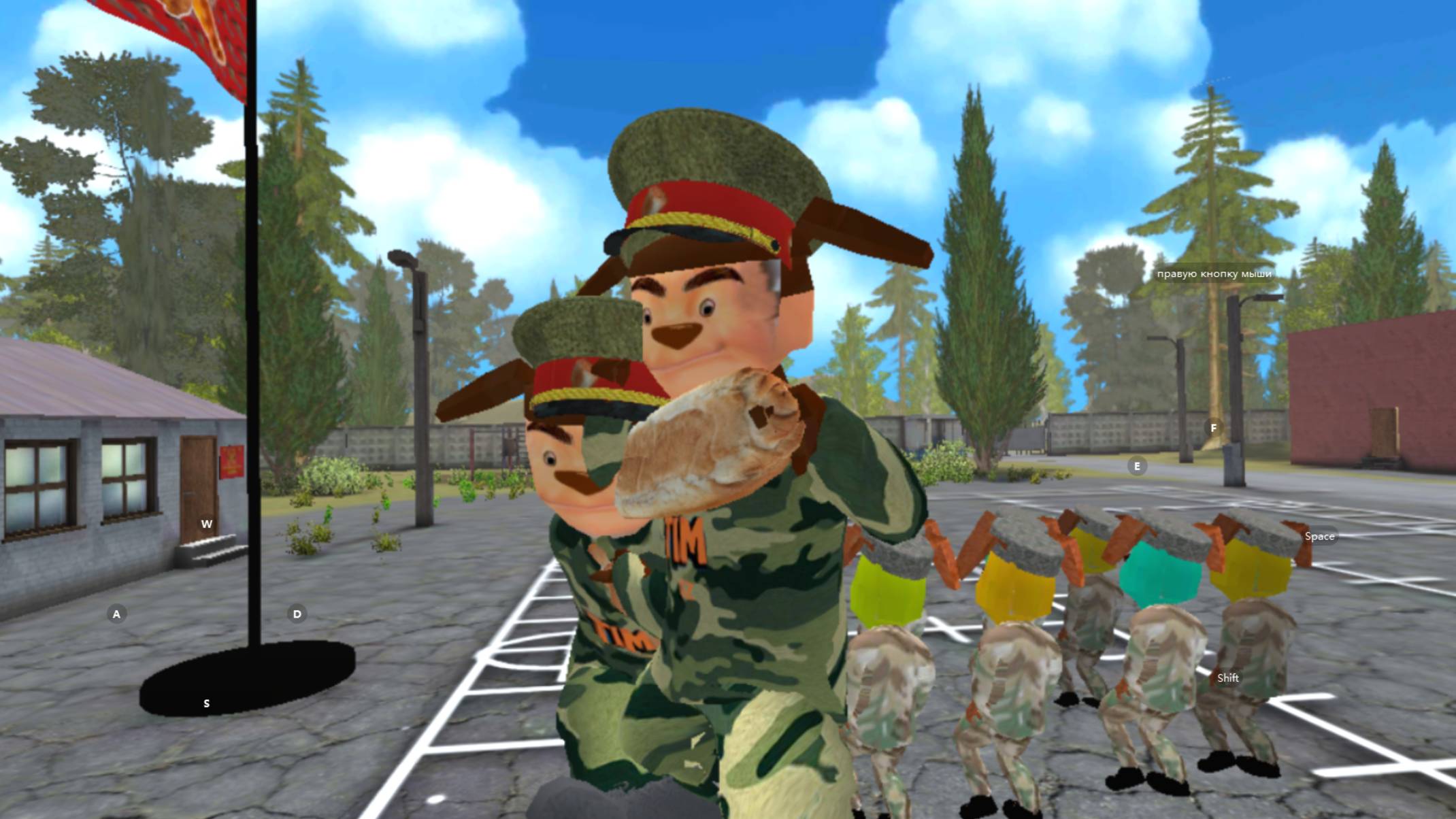 побег от Тимошки 2 пирожковая армия на пк.Свободный режим на нереальном.Ждём 5 ночей с Тимохой 5