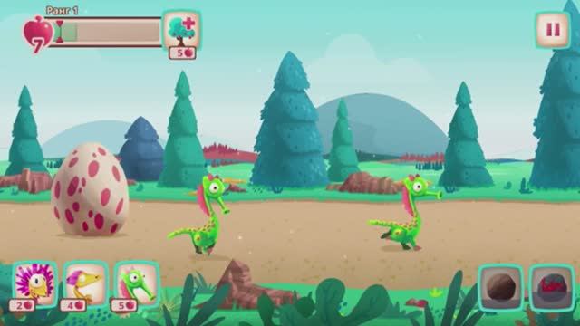 Динозавры бои Dino bash game play
