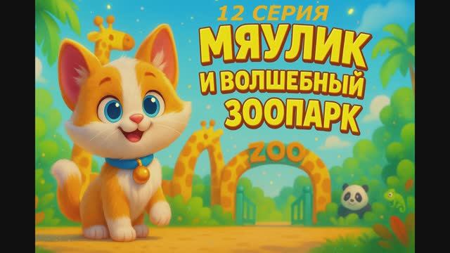 12 серия Мяулик и Волшебный Зоопарк🦙🐼🦙