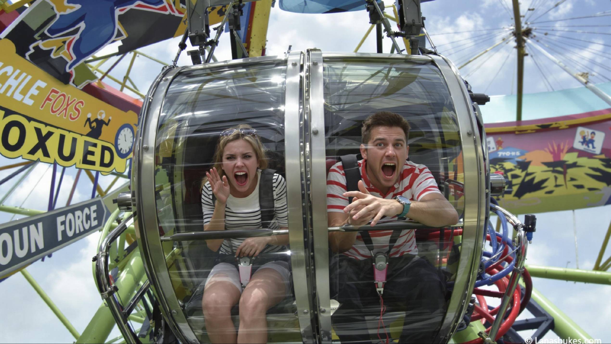 Аттракцион успокоения: Центрифуга в Новомихайловском