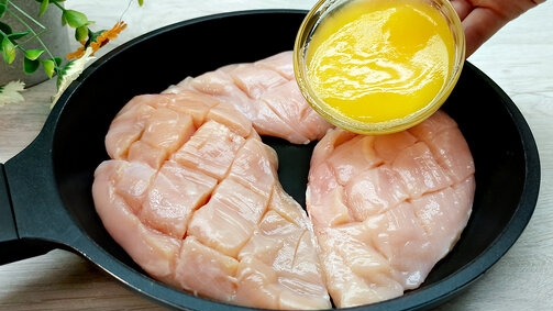 Куриное филе. Пальчики оближешь