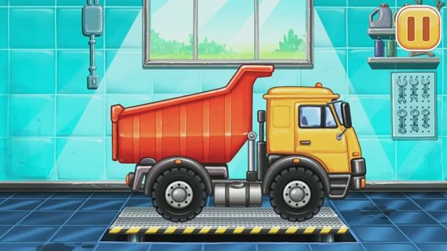 Грузовик-самосвал мультик для малышей| Tractor