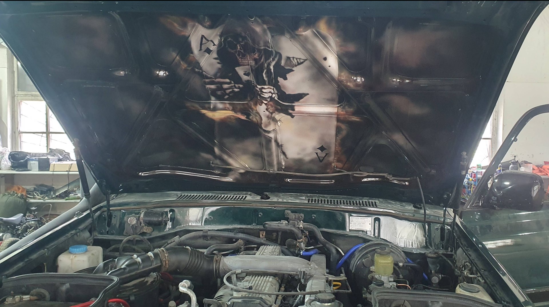 Land cruiser 80 обработанное днище