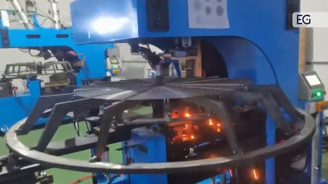 Станок для производства сеток промышленных вентиляторов TM1300M - Декабрь 2024