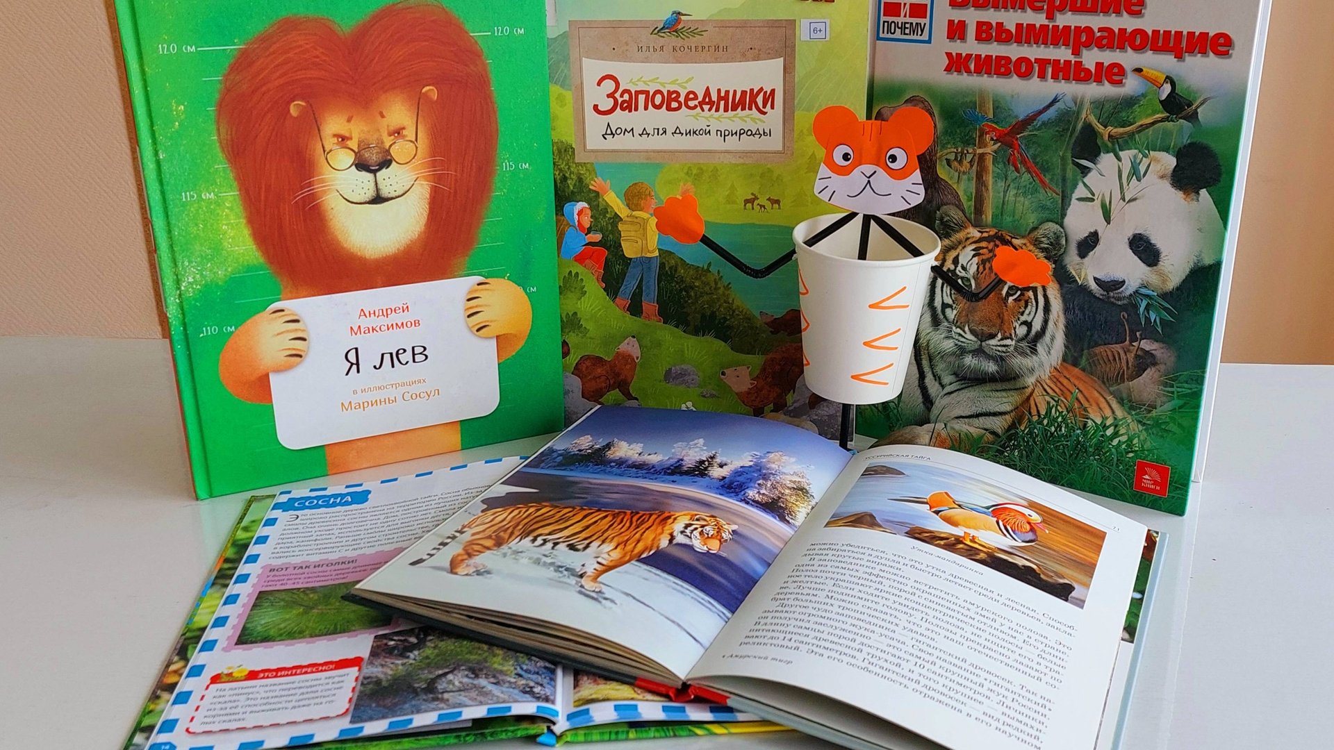 Творческий мастер-класс онлайн «Заповедники» (0+)