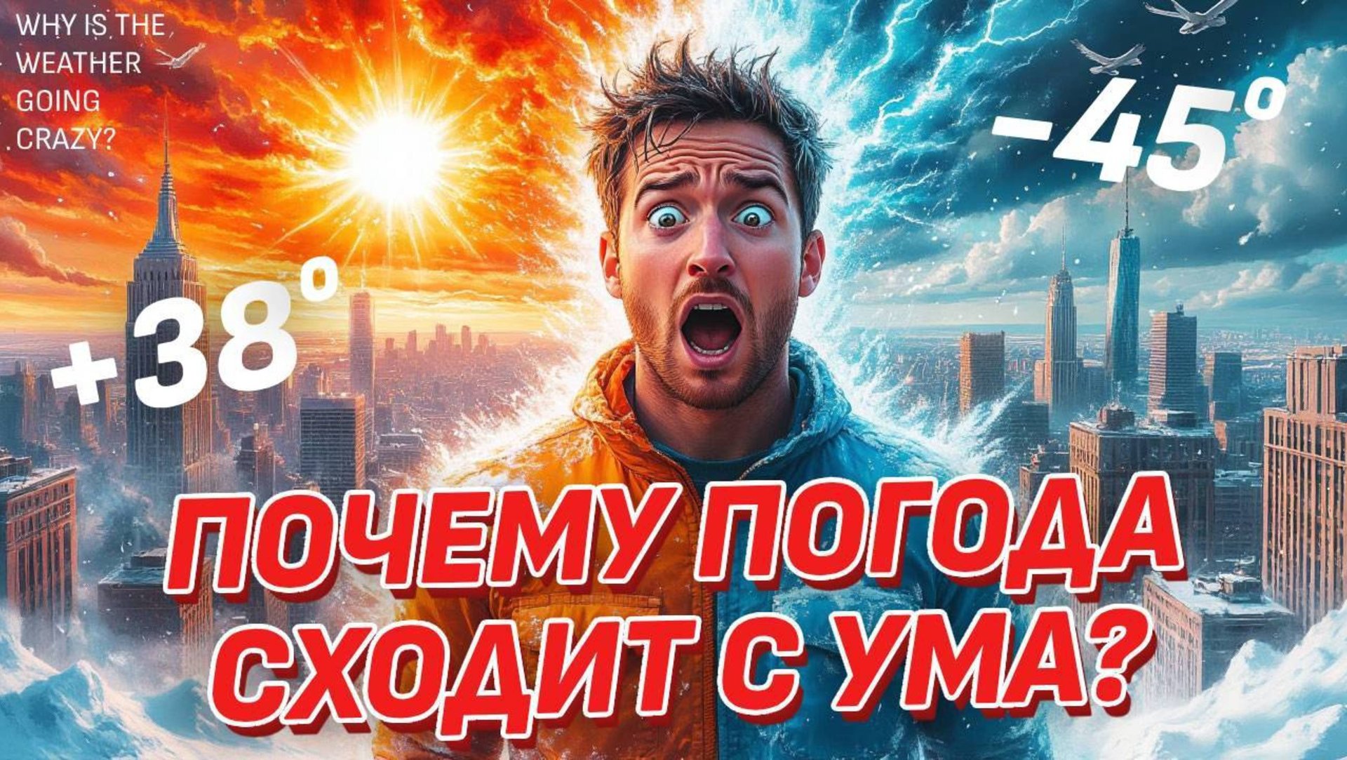 Почему погода сходит с ума? Глобальное потепление ни при чем | Реальные причины изменения климата