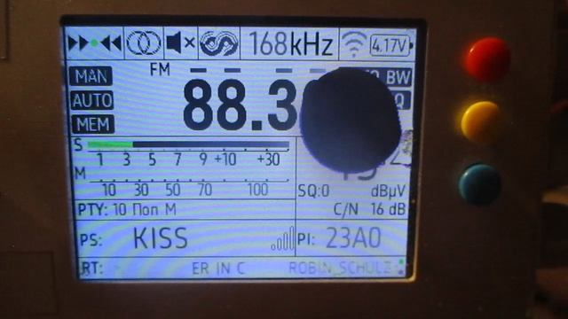 88.3 h Kiss (jižní Morava) (Brno/Hády)(Czech Republic)(S.Moravia)~1561km 219° 64 m 10 kW (ERP)