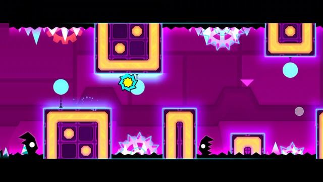 Airborne Robots с тремя монетами в геометрия даш мелтдавн