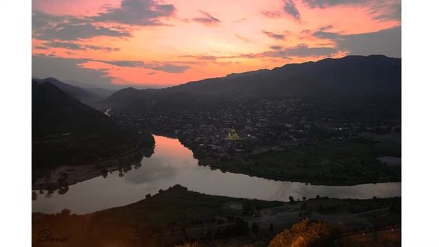 Хоргуани Нино читает стихотворенье А.С. Пушкина "На холмах Грузии"