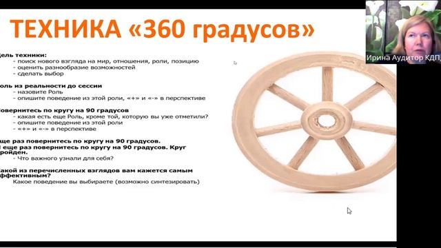 Коучинг: инструмент "360 градусов" (отличается от классического, применяемого в оценке персонала)