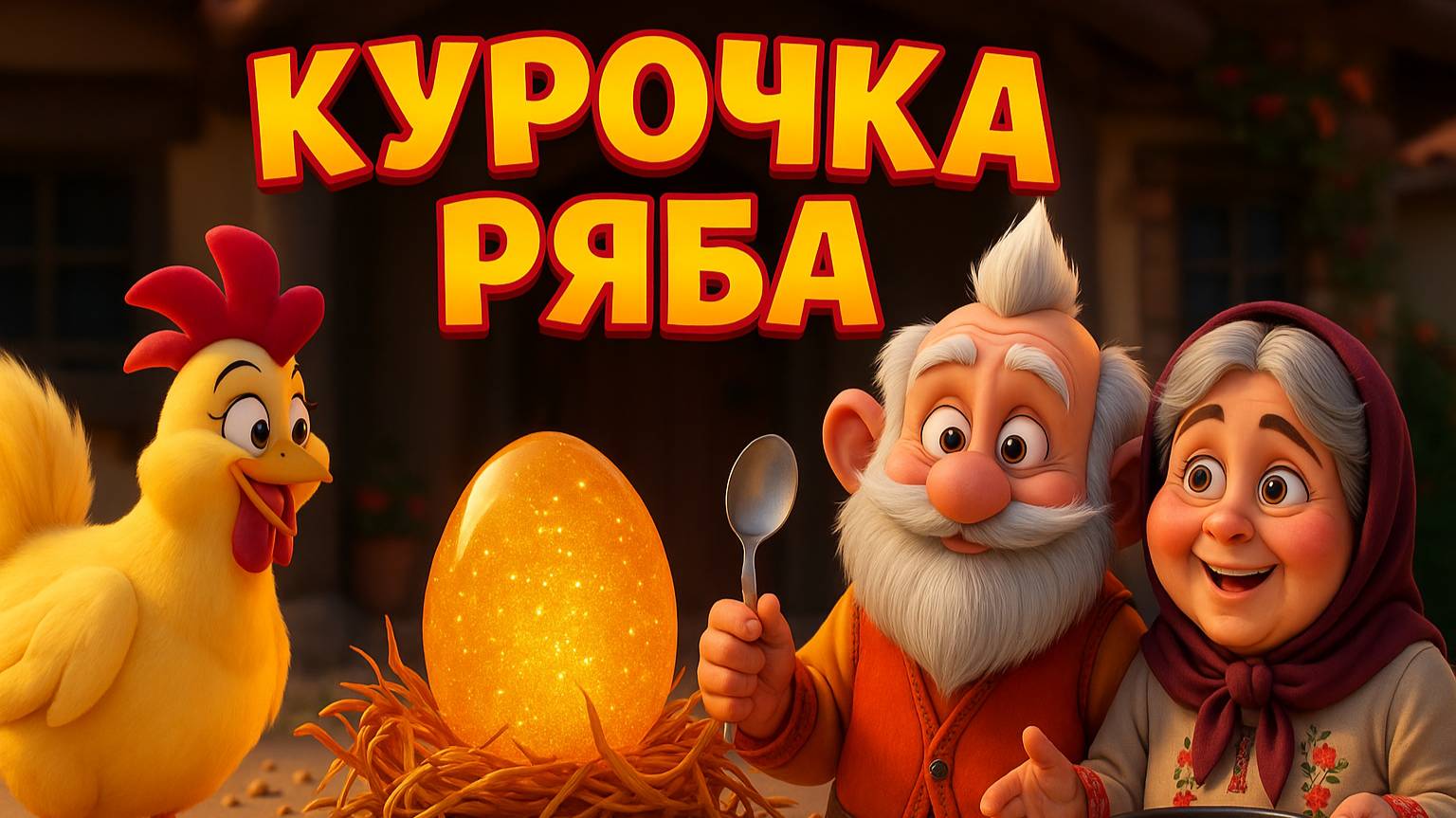 Курочка Ряба (2025) | Современный мультфильм для детей | Русская сказка в стиле Disney Pixar