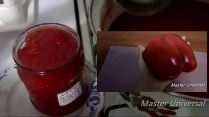 Перец в томате на зиму!!! Вкуснейший рецепт!!!