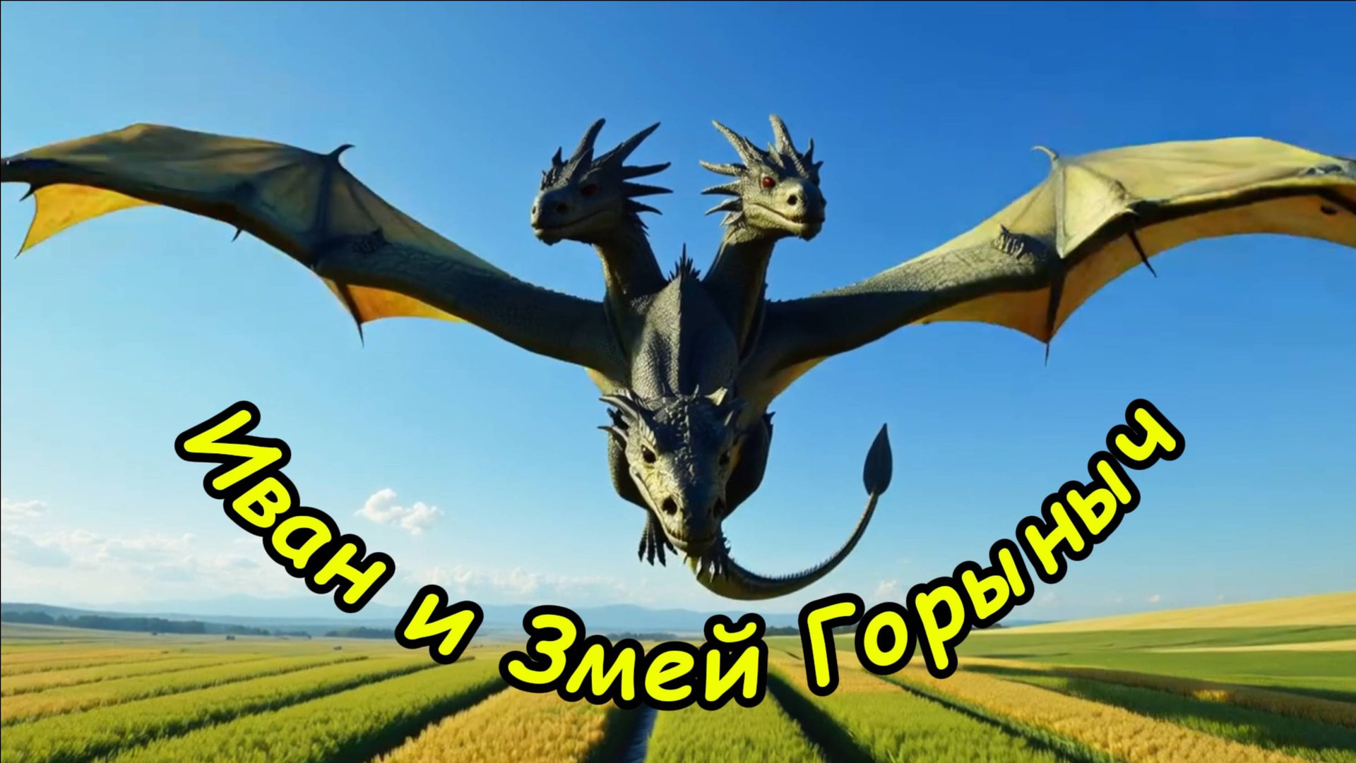 Иван и Змей Горыныч. Музыкальный клип.