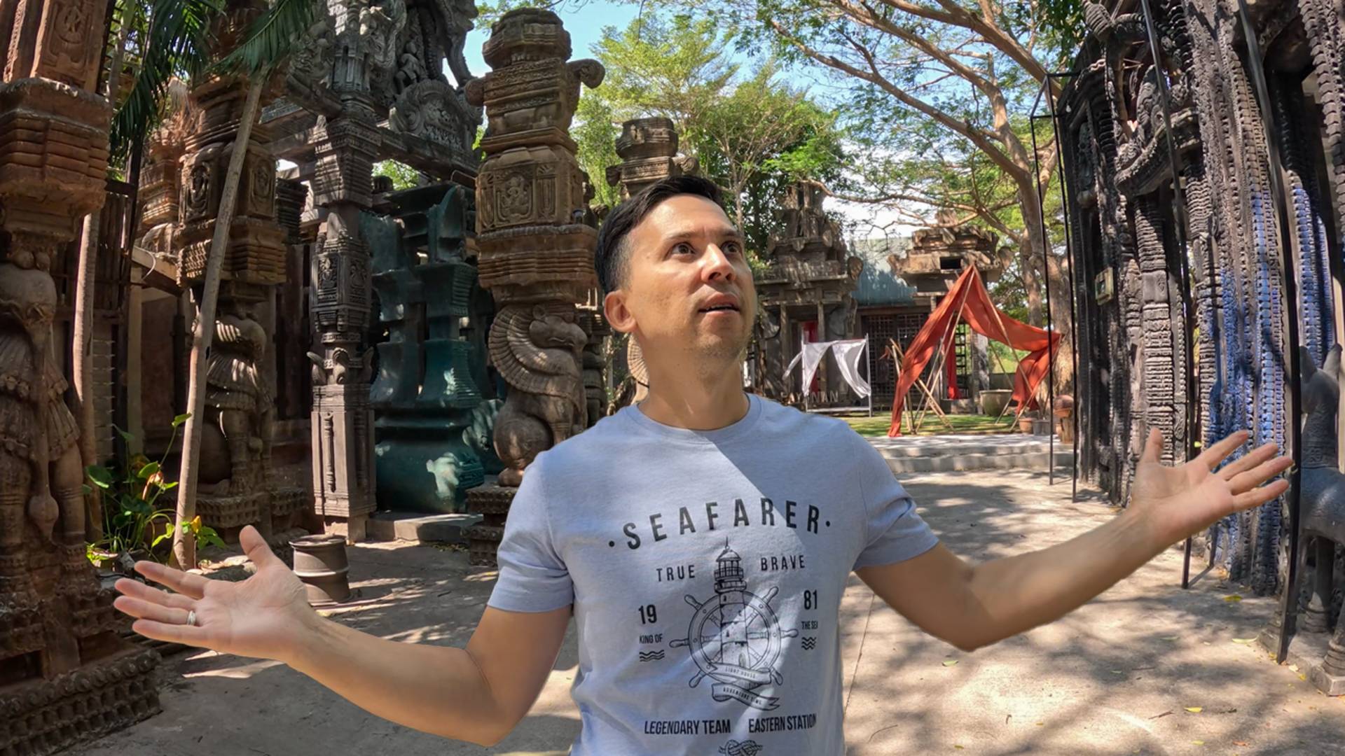 Заброшенный отель в балийском стиле в Паттайе. Bali Pool Villa in Pattaya.