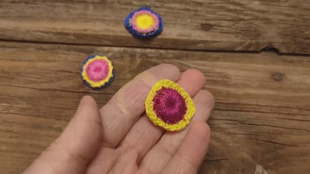 Необычные столбики без накида с воздушной петлёй