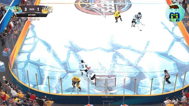NHL 22. NHL Threes. 2 Только игровой процесс. Без комментария.