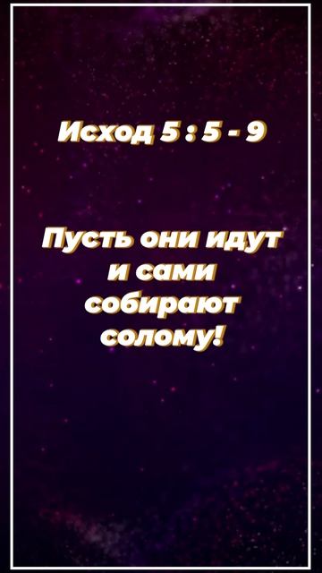 Исход 5: 5 - 9 | ИПБ им. Кулакова  #sda_voskhozhdenie_shorts #книги #библия