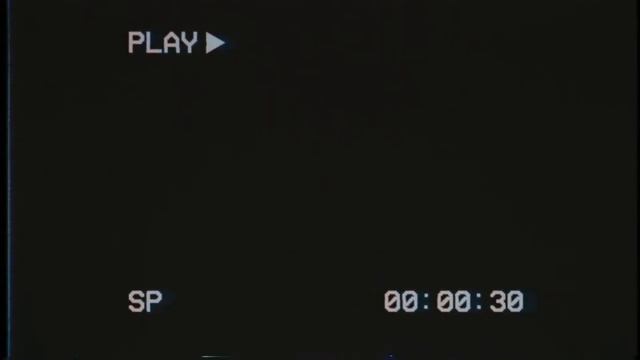 VHS Overlay for One Minutes Time - Stock Video