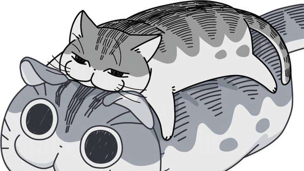 Аниме "коты это мило!" 1 сезон 2 серия