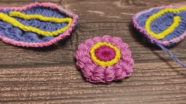 Рачий шаг крючком просто справа налево