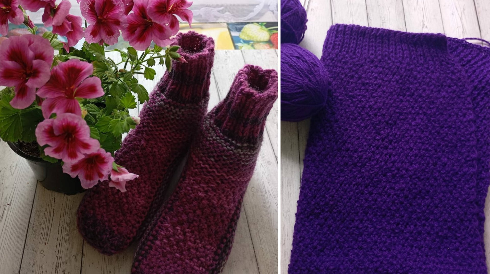 Вязание. Носочки для себя . Начала домашнюю кофточку