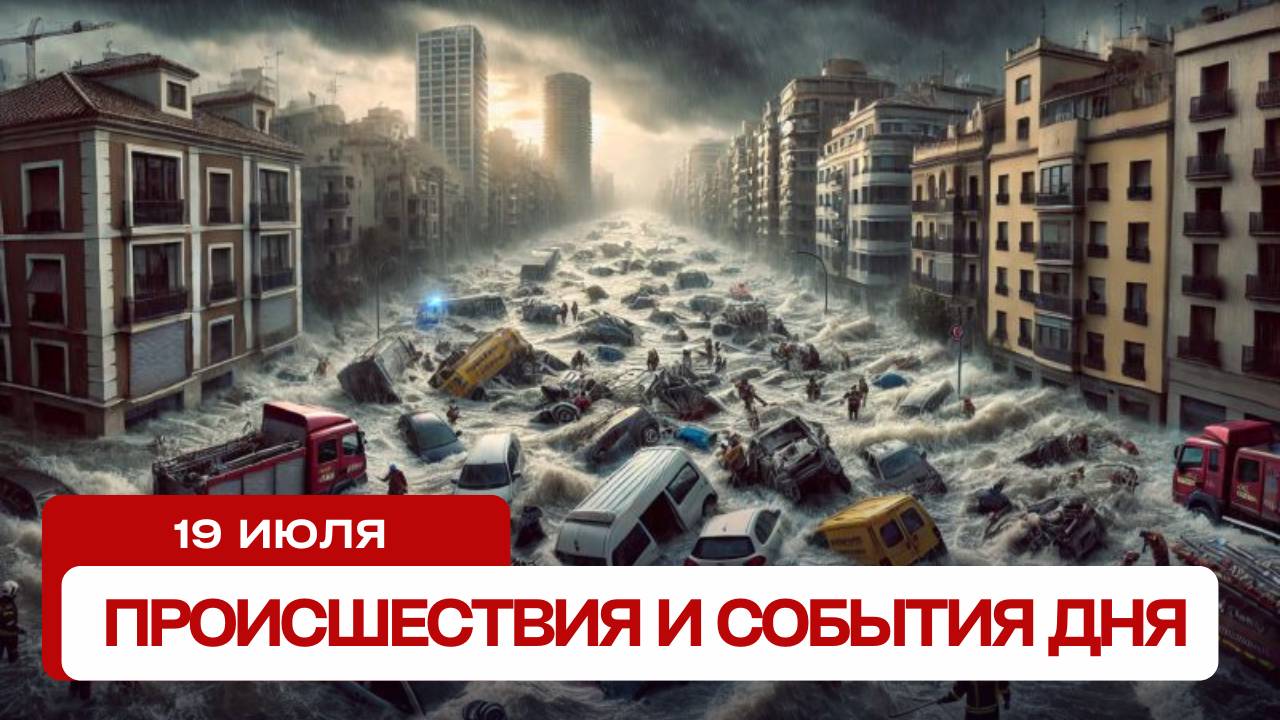 Новости сегодня 19.07.2025. Катаклизмы за день, ЧП, события дня!