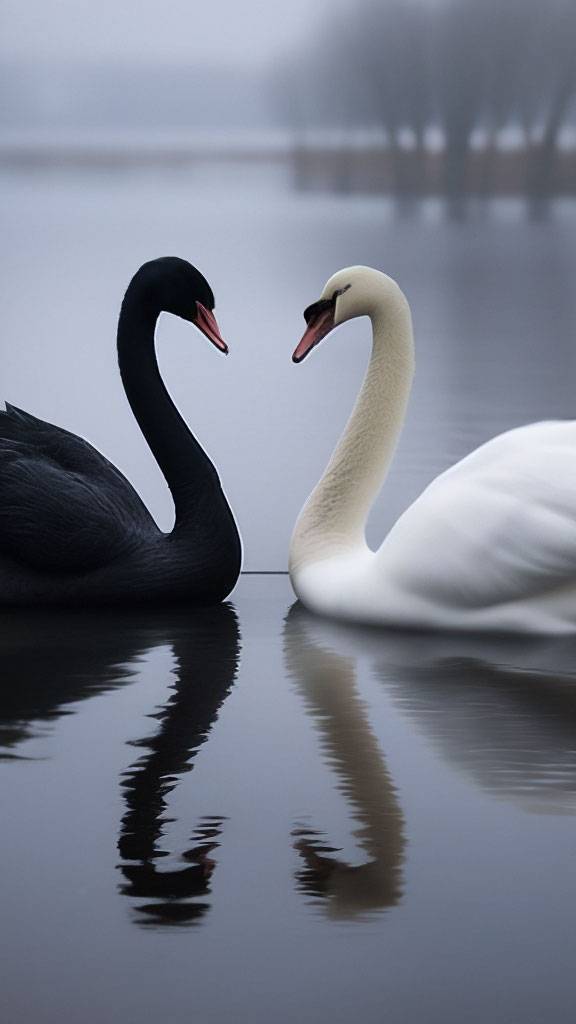 Приземление на воду. Лебедь.