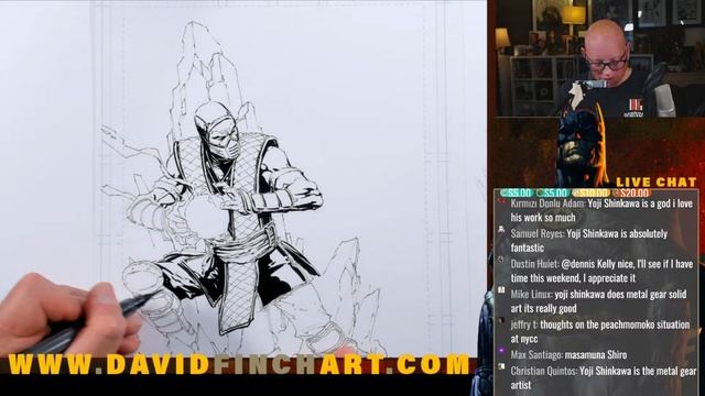 DAVID FINCH Monday Night Draw SUB ZERO