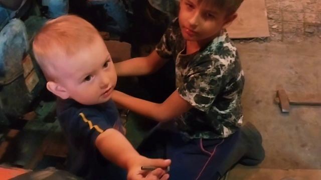 Чиним квадрик!!!#квароцикл #квадрик #ремонт #починка #дети #семья