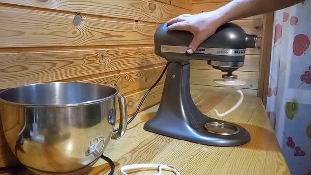 KitchenAid Artisan - работа скоростей.