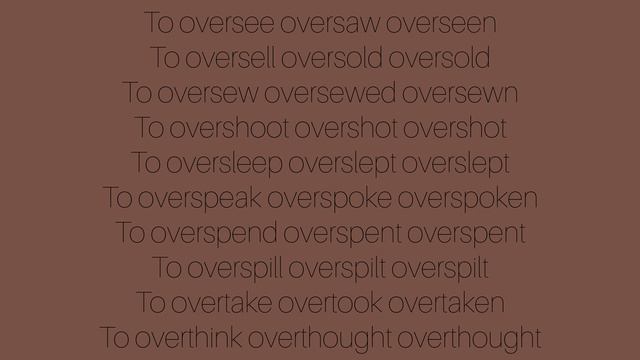 Неправильные Глаголы Часть 19 Irregular Verbs Part 19