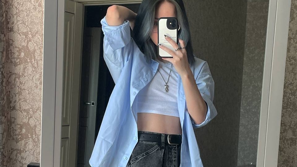 Закурила сигарету